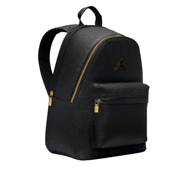 JORDAN Air Monogram Backpack - Black/gold
