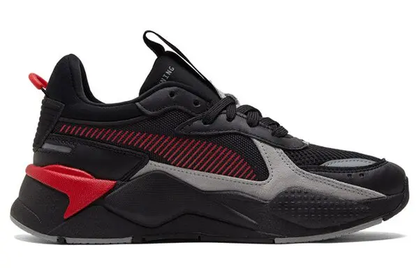 PUMA Rs-x Reinvention High-top Sneakers - Black/red