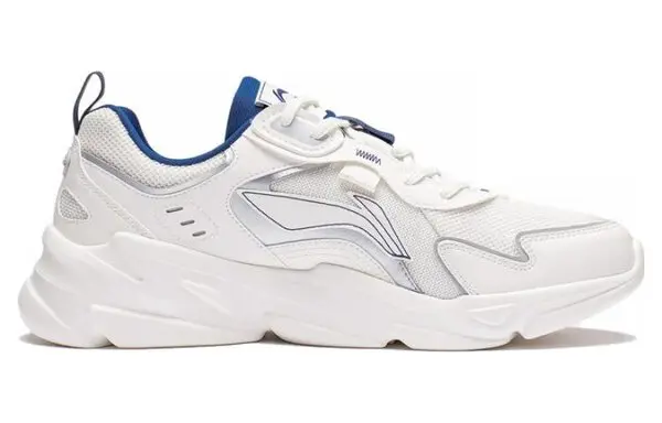 LI-NING Yunhai "smoke White" Sneakers - Grey/white/blue