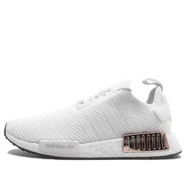 Adidas Nmd_r1 'metallic Plugs Cloud White - Ftwwht/ftwwht/cblack