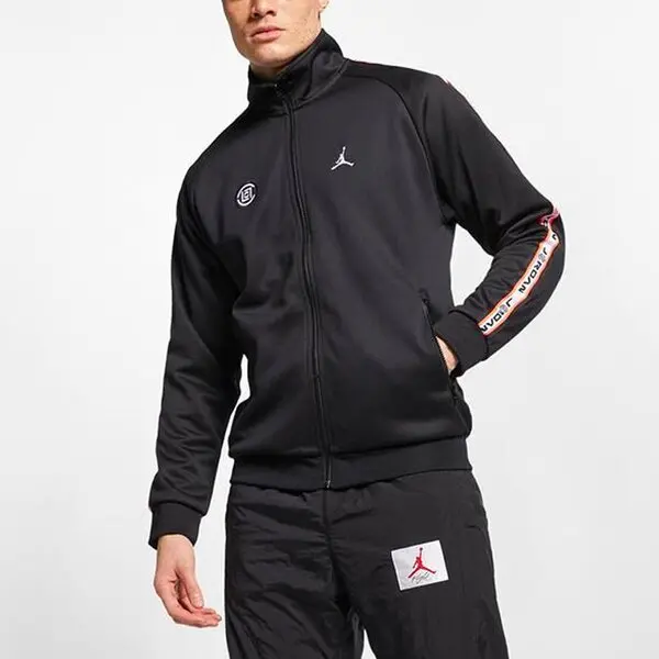 JORDAN X Clot Crossover Sports Jacket - Black