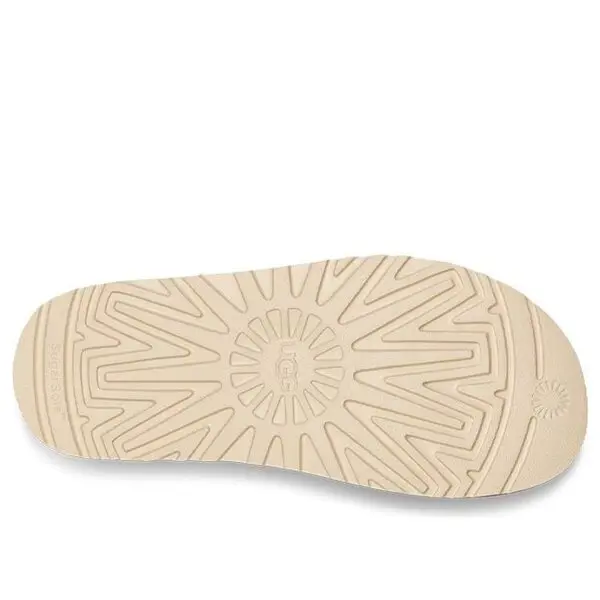 UGG Goldenstar Cross Slide Sandals - Chestnut