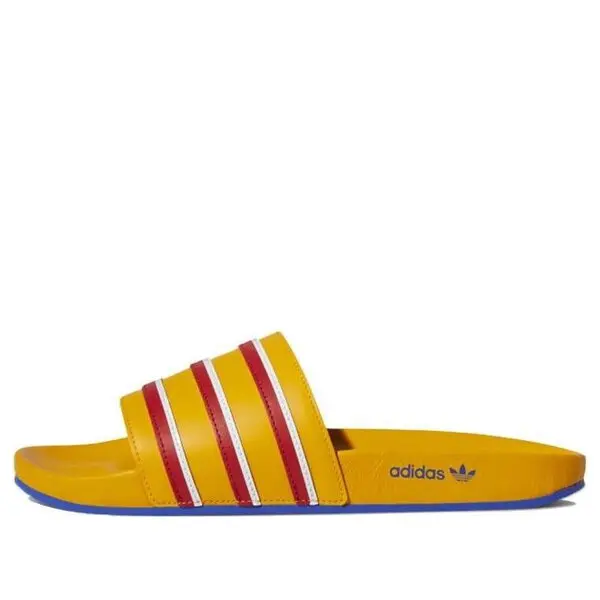 Adidas Eric Emanuel X Adilette Slide 'mcdonald's All American Games - Yellow/blue