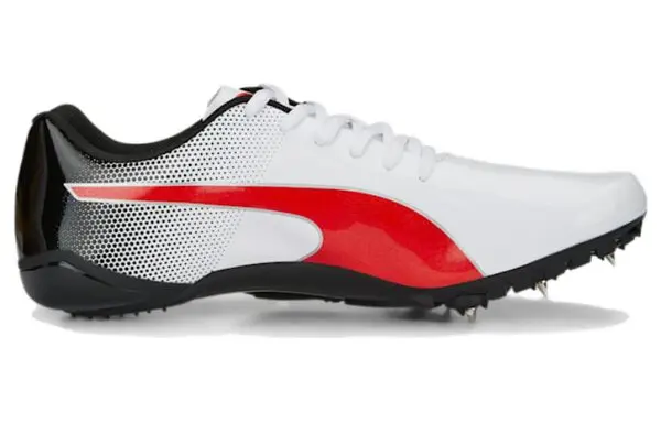 PUMA Evospeed Sprint 3 Track Spikes - White/black/red