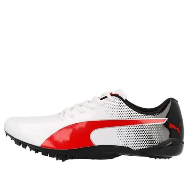 PUMA Evospeed Sprint 3 Track Spikes - White/black/red