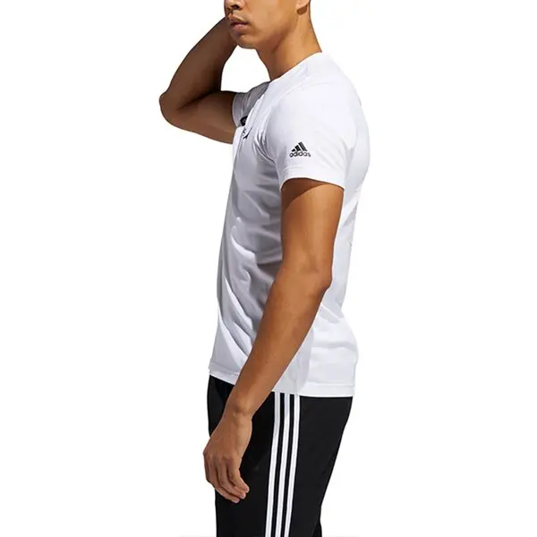 Adidas Sports Training Casual Round Neck Short Sleeve