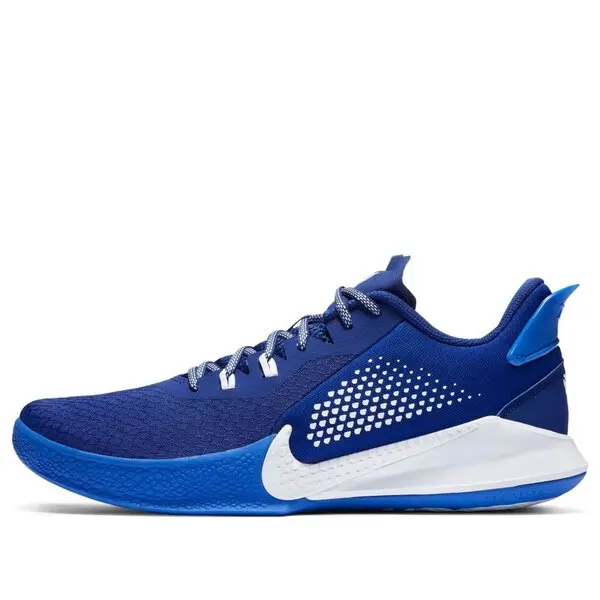 Nike Mamba Fury Team "hyper Royal" Basketball Sneakers - Blue/white
