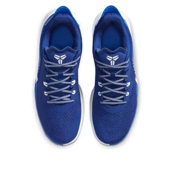 Nike Mamba Fury Team "hyper Royal" Basketball Sneakers - Blue/white