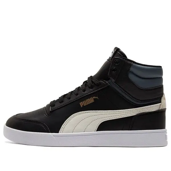 PUMA Shuffle Mid-top Sneakers - Black/white