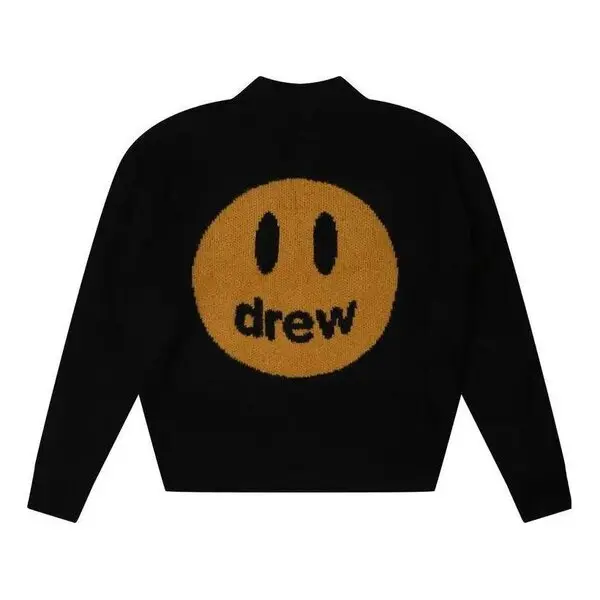 Drew House Mascot Funnel Neck Sweater - Black