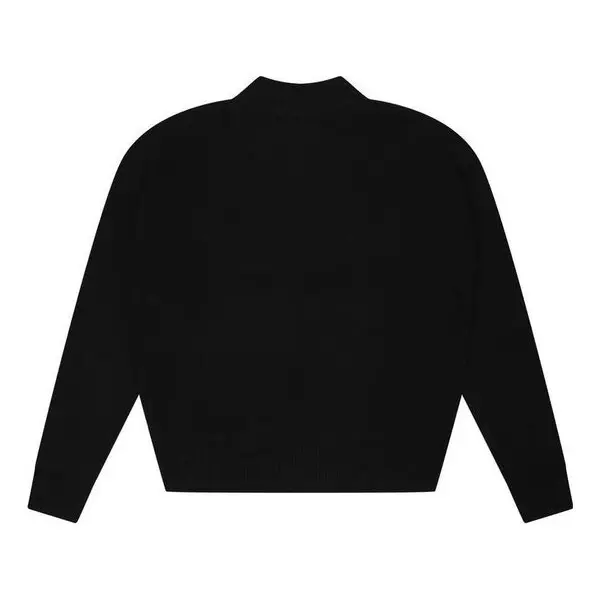 Drew House Mascot Funnel Neck Sweater - Black