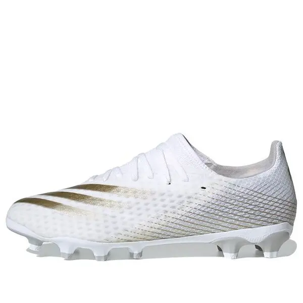 Adidas X Ghosted.3 Mg Athletic Cleats - White/brown