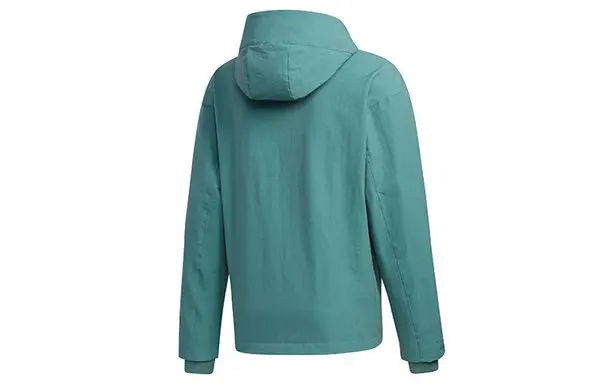Adidas Sporty Hooded Jacket With Button Detailing