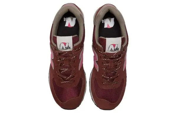 NEW BALANCE 574 "brown Pink" Sneakers - Brown/pink