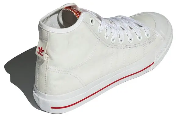 Adidas Originals Nizza Hi Rf Sneakers - White/red