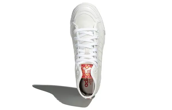 Adidas Originals Nizza Hi Rf Sneakers - White/red