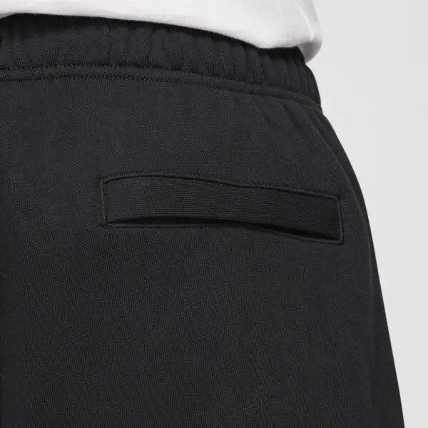 Nike Club Fleece Oversized French Terry Pants Asia Sizing 'black White - Black/white