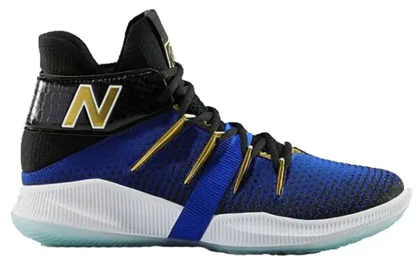 NEW BALANCE Omn1s High Top Athletic Sneakers - Black/blue