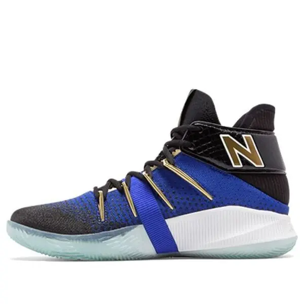 NEW BALANCE Omn1s High Top Athletic Sneakers - Black/blue