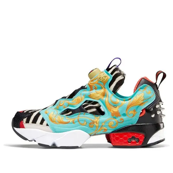 REEBOK Minions X Instapump Fury 'vicious 6' Sneakers - Black/white/blue