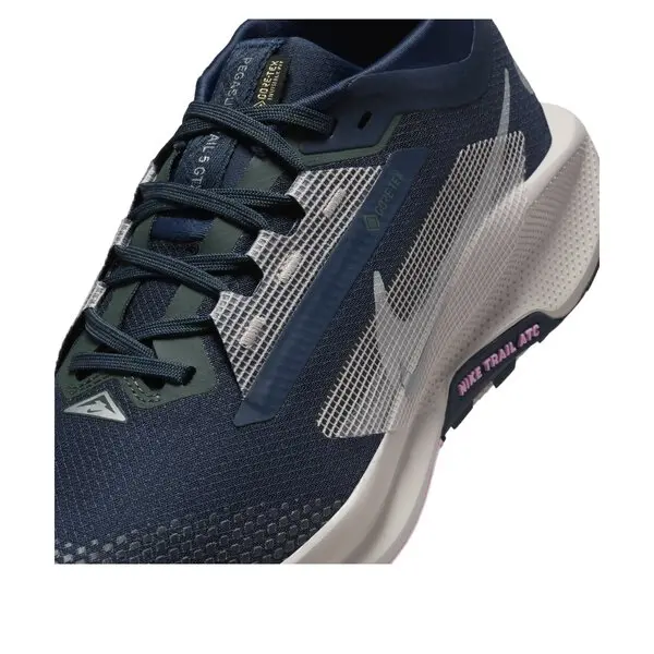 Nike Pegasus Trail Gore-tex Athletic Sneakers - Armory Navy/violet