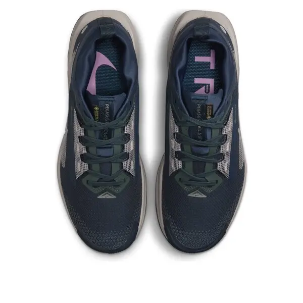Nike Pegasus Trail Gore-tex Athletic Sneakers - Armory Navy/violet