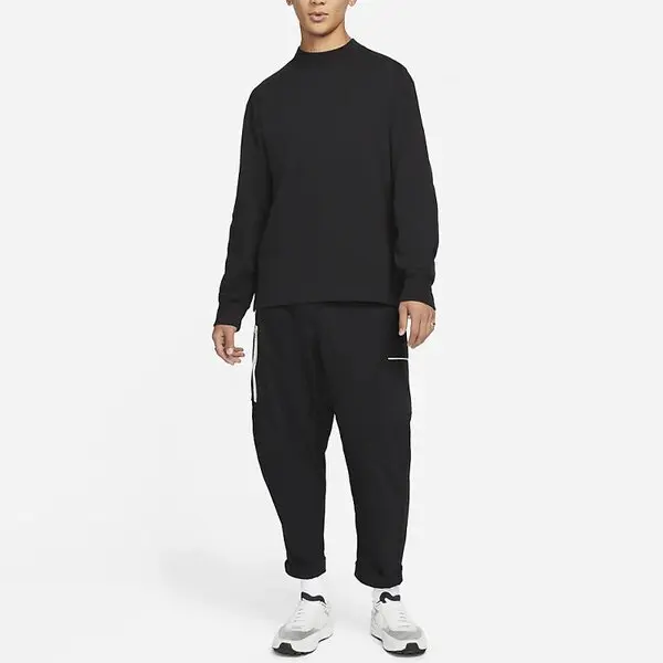 Nike Long Sleeve Crewneck With Logo Detail