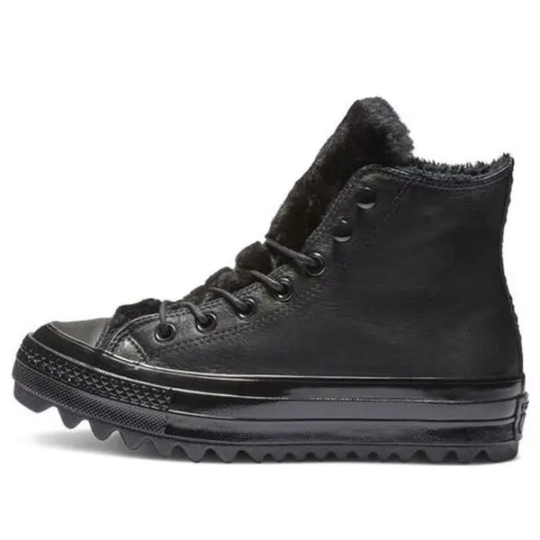CONVERSE Chuck Taylor All Star Street Warmer Ripple High Top - Black