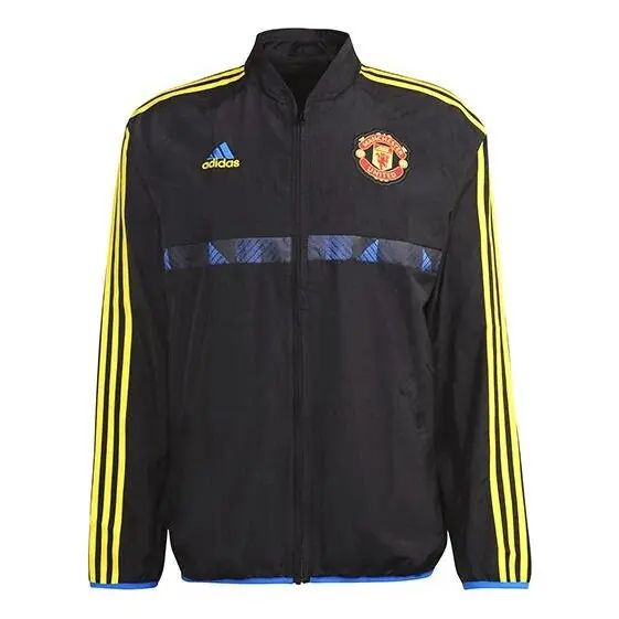 Adidas Manchester United Football Track Jacket - Black