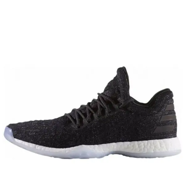 Adidas Harden Volume 1 Ls Primeknit "night Life" Low Top Sneakers - Black