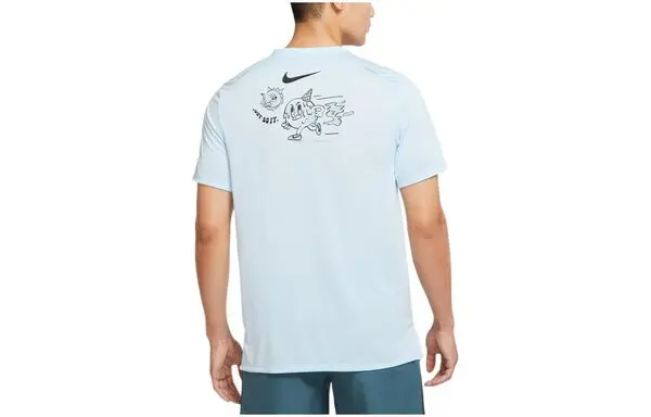 Nike Dri-fit Rise 365 Printed T-shirt