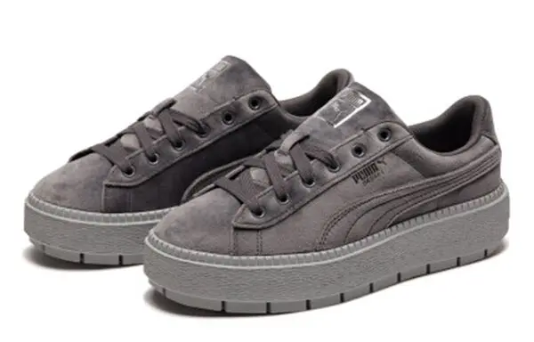 PUMA Platform Trace V Gray Sneakers - Grey