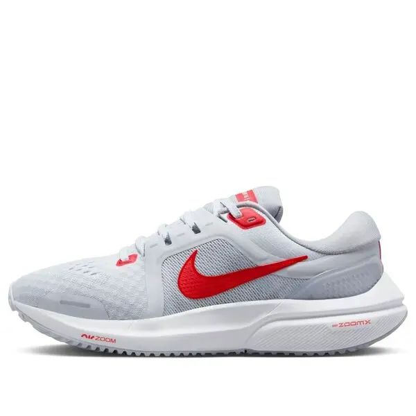 Nike Zoom Vomero 16 Athletic Sneakers - Grey/red