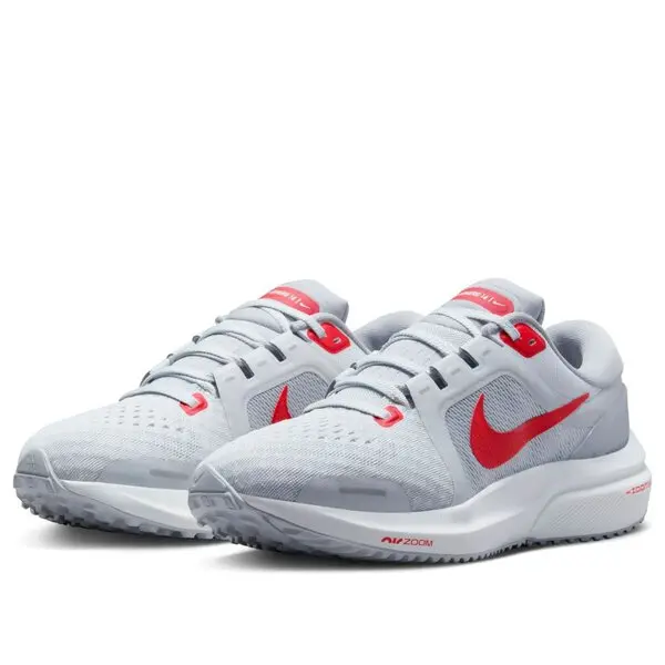 Nike Zoom Vomero 16 Athletic Sneakers - Grey/red