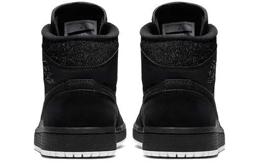 JORDAN 1 Mid Sneakers - Black/phantom-white