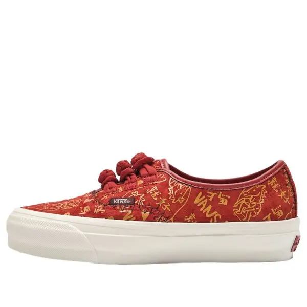 VANS X Bolin Lx Authentic 44 Knot 'year Of The Horse Red - Red/gold
