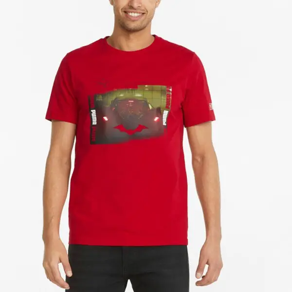 PUMA X Batman Graphic Tee - Red