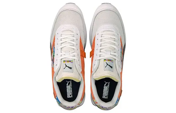PUMA Future Rider International Game Low Top Sneakers - Orange