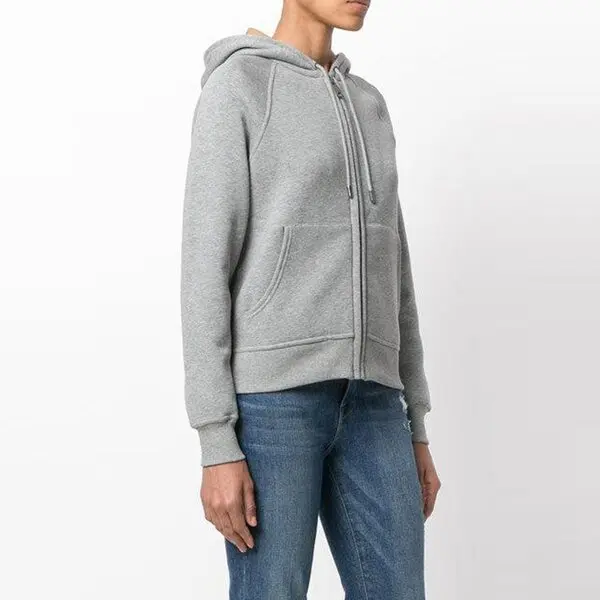 Burberry Zip-up Hooded Casual Jacket