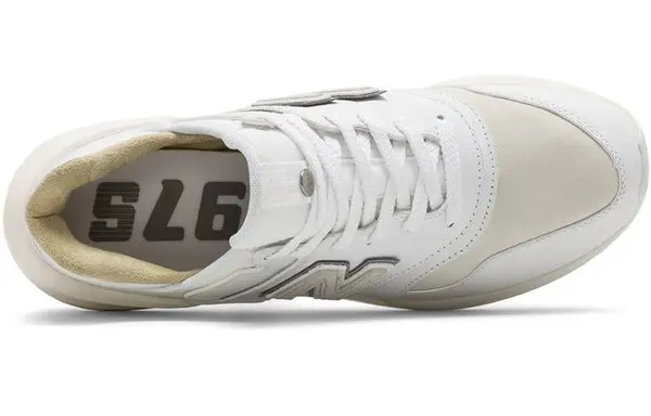 NEW BALANCE 997s Saffiano Leather Sneakers