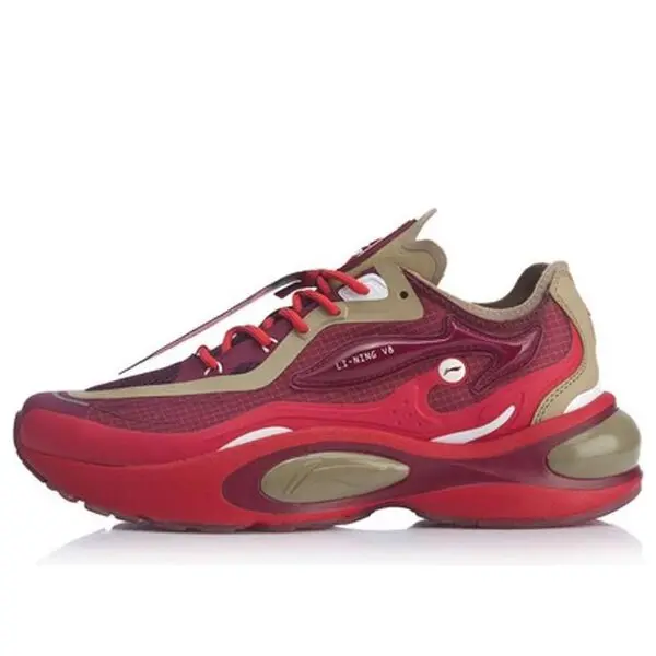 LI-NING V8 1.5 Sneakers - Red/brown