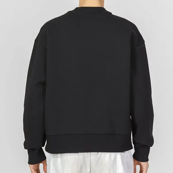 Adidas Future Icons Badge Of Sport Crew Sweatshirt - Black/white