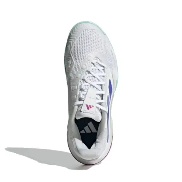 Adidas Barricade 13 Athletic Shoes - White/blue/green