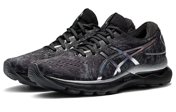 Asics Gel-nimbus 24 Platinum Performance Footwear - Black/grey