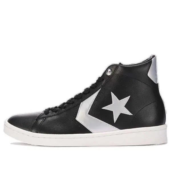 CONVERSE X Mastermind Japan Pro Leather Hi Sneakers - Black/silver