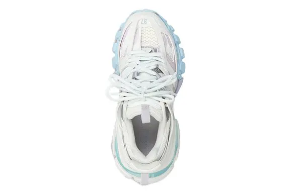 Balenciaga Track Sneaker - White/blue