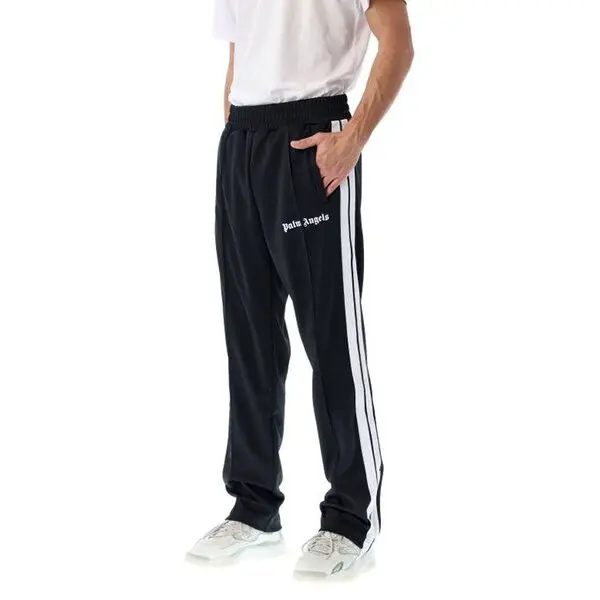 Palm Angels Ss22 Classic Track Pants 'black White