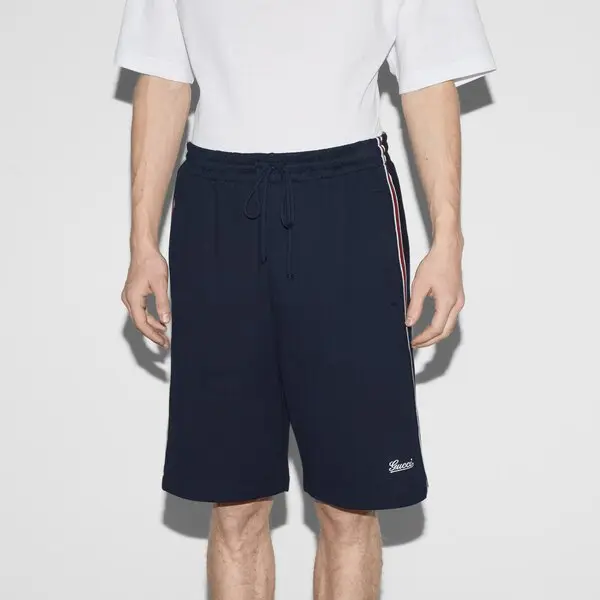 Gucci Cotton Jersey Basketball Shorts