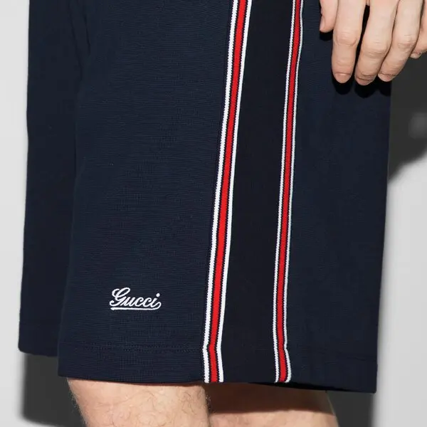 Gucci Cotton Jersey Basketball Shorts