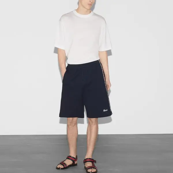 Gucci Cotton Jersey Basketball Shorts